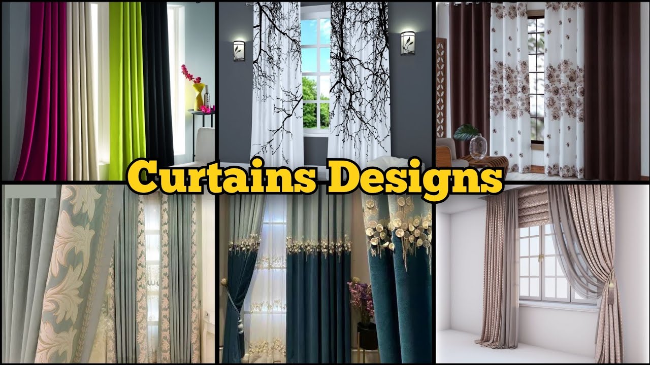Curtain Ideas For Living Room || Bedroom Curtains Design || Curtains ...