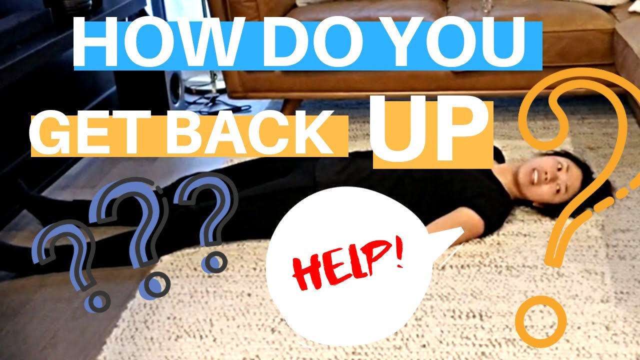HOW TO GET UP FROM A FALL - YouTube