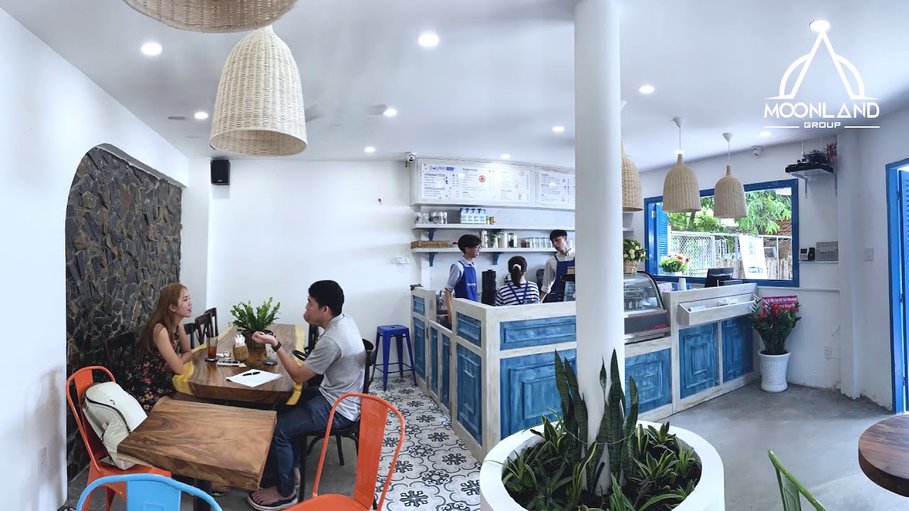 CAFE DOLPHY- ẤN TƯỢNG VỚI PHONG CÁCH SANTORINI - YouTube