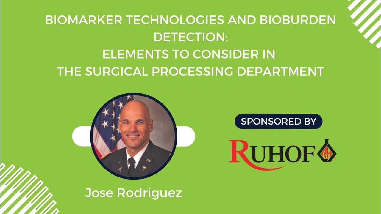 Biomarker Technologies and Bioburden Detection Elements to Consider in ...