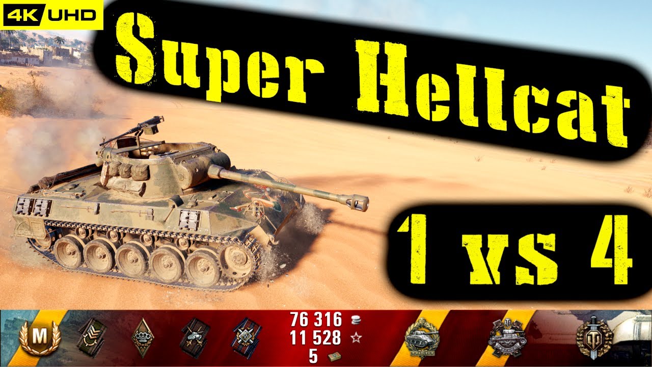 World Of Tanks Super Hellcat Replay 8 Kills 2 5k Dmg Patch 1 6 1