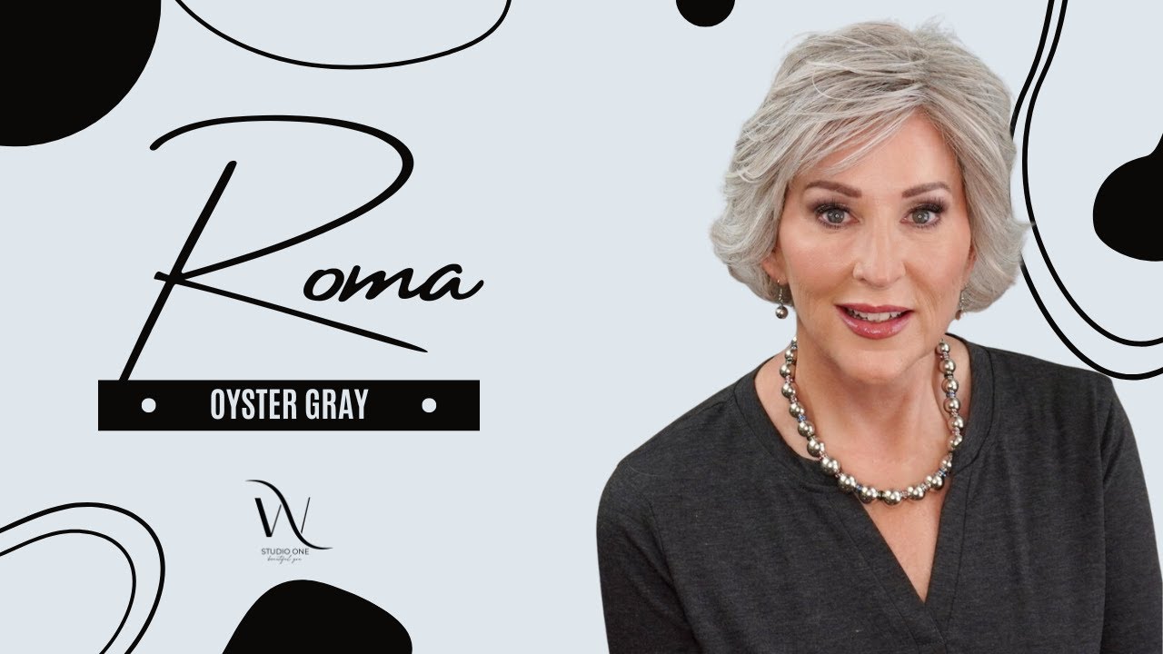 ROMA Wig Review | BELLE TRESS | OYSTER GRAY | NEW Fun Short Style - YouTube