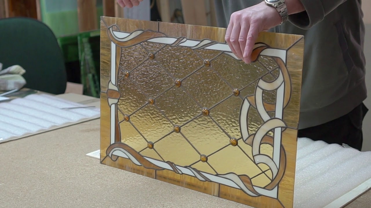 How to avoid damaging of stained glass panel during unpacking or ...