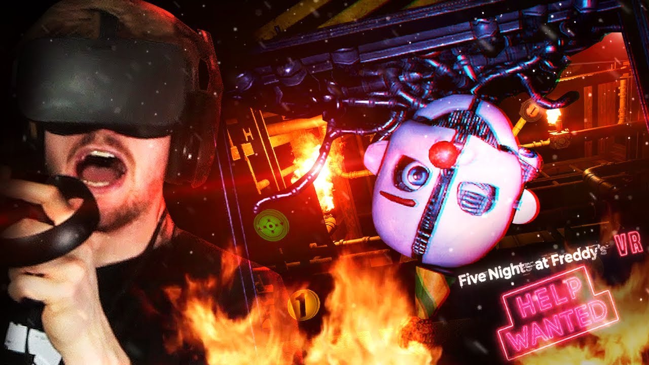 TAKING ON ENNARD IN THE BOILER ROOM. (Crazy..) || FNAF VR: Help Wanted ...