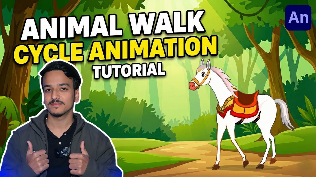 Animal Walk Cycle Animation कैसे बनाएं? | Step-by-Step Tutorial # ...