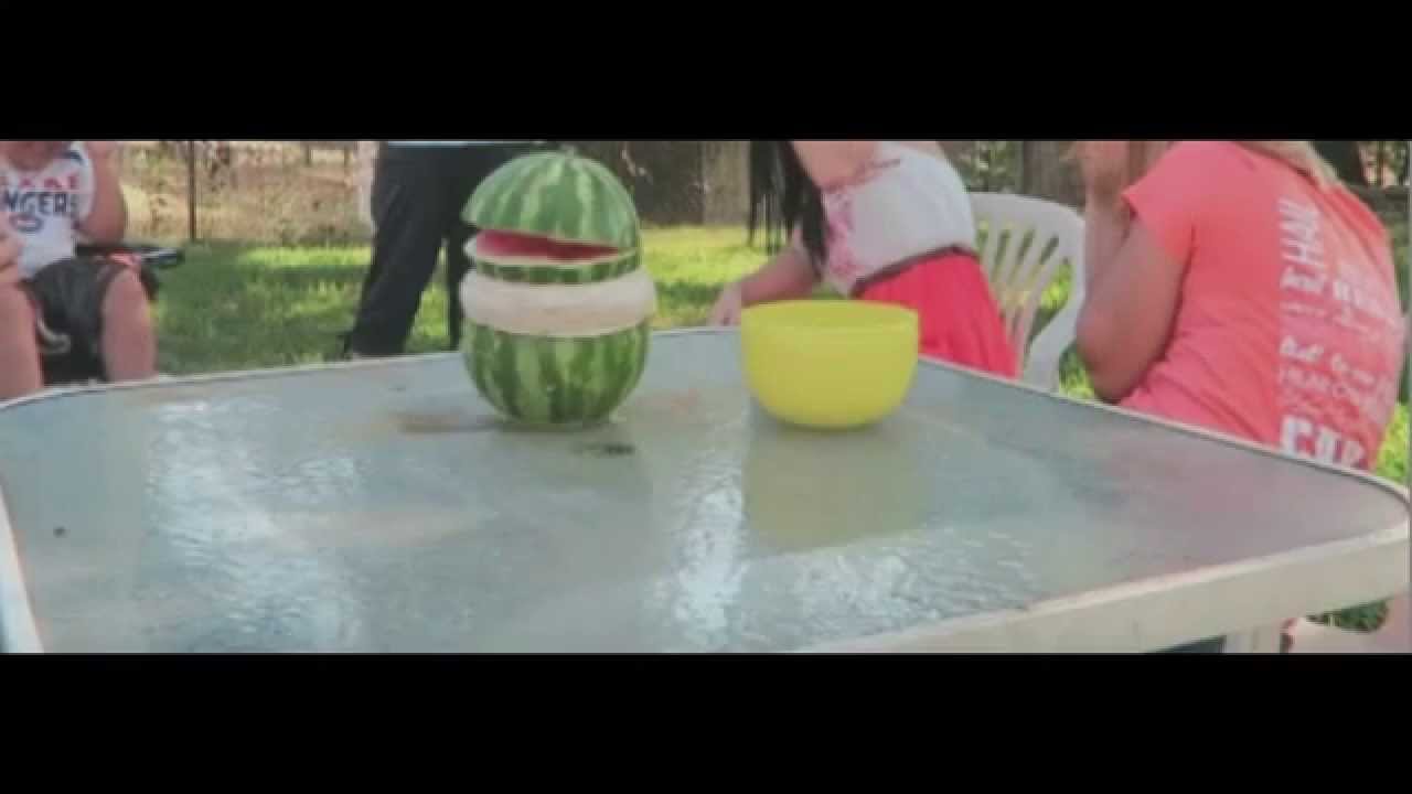 RomanAtwood's reverse Exploding Watermelon - YouTube