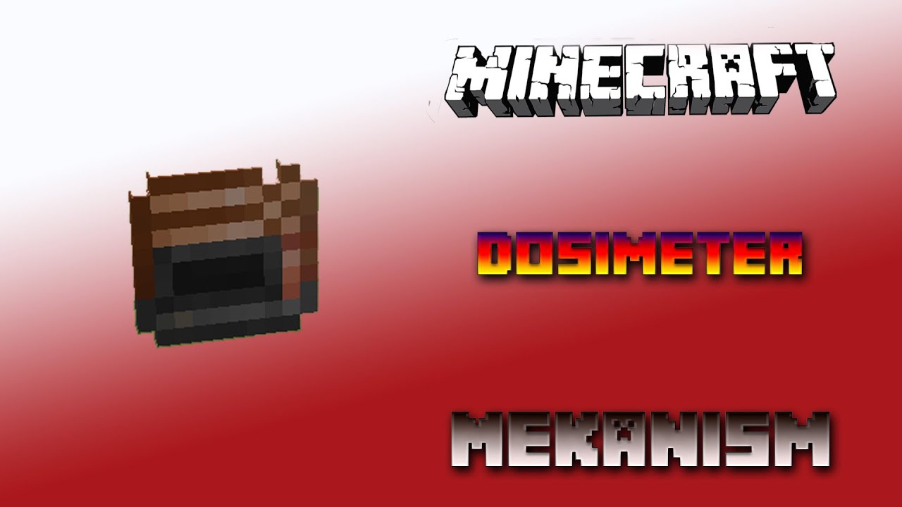 Dosimeter 🔌 Mekanism Tutorial 1.16 🔌 English - YouTube