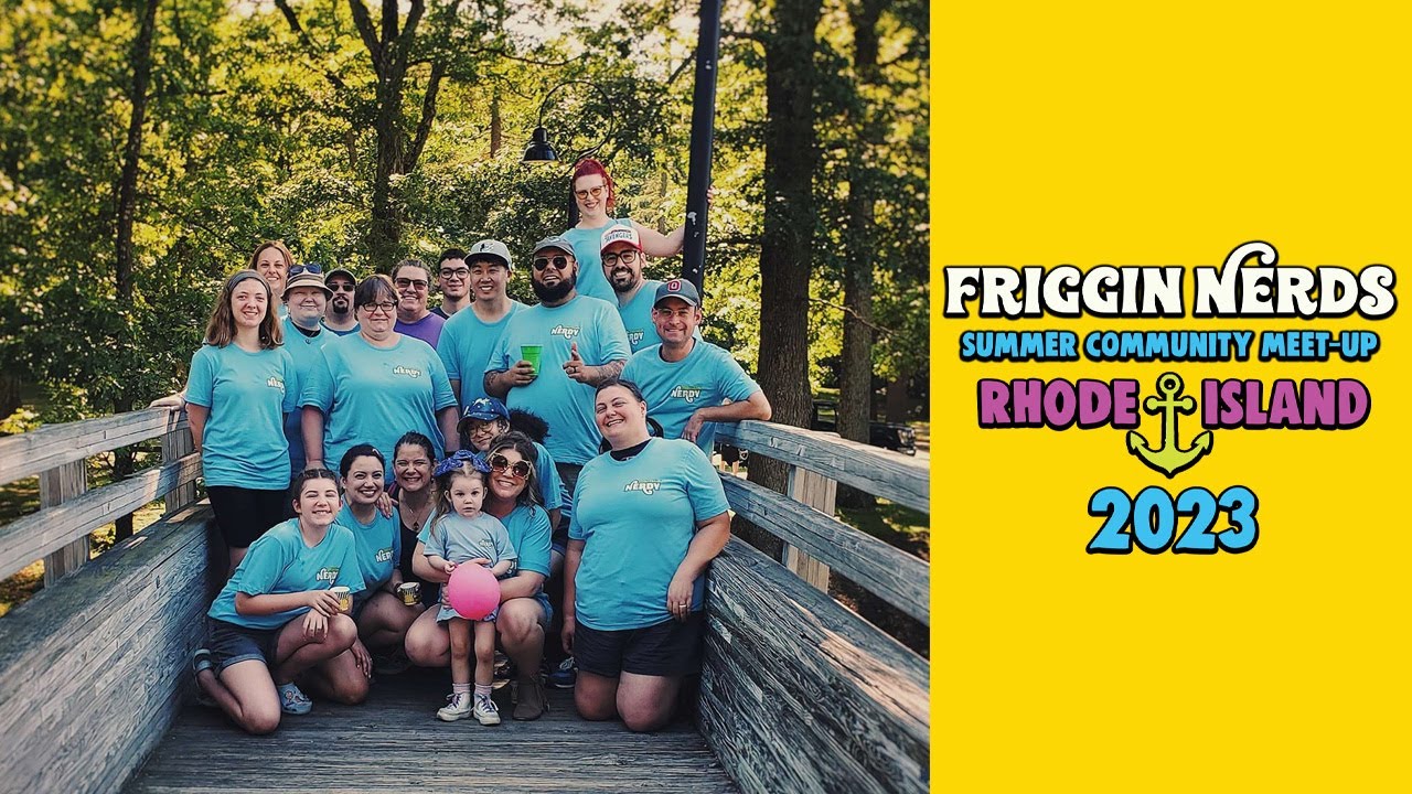 (VLOG) Friggin Nerds Summer Community Meetup 2023 (RHODE ISLAND) - YouTube