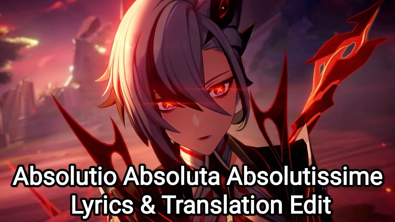 Absolutio Absoluta Absolutissime - Lyrics & Translation Edit (Eng/Ger ...