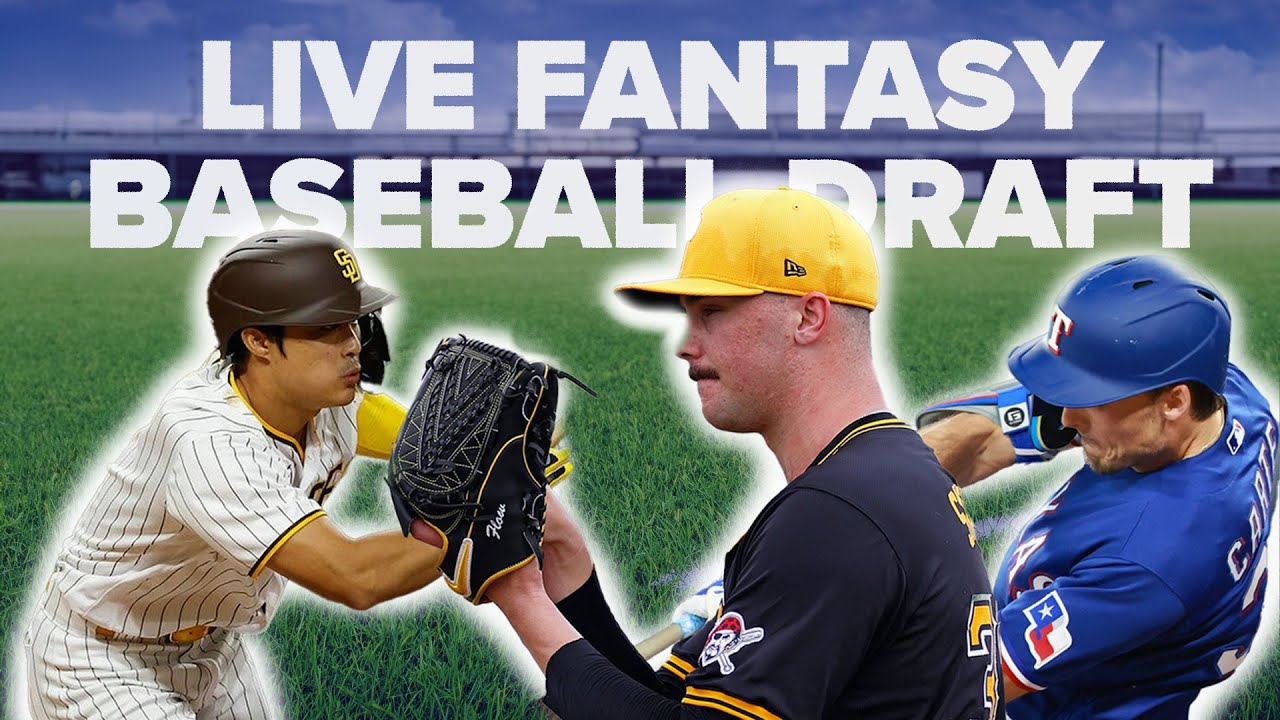 Live Fantasy Baseball Draft! Roto/H2H Cat | The Anti-Pod Fantasy ...