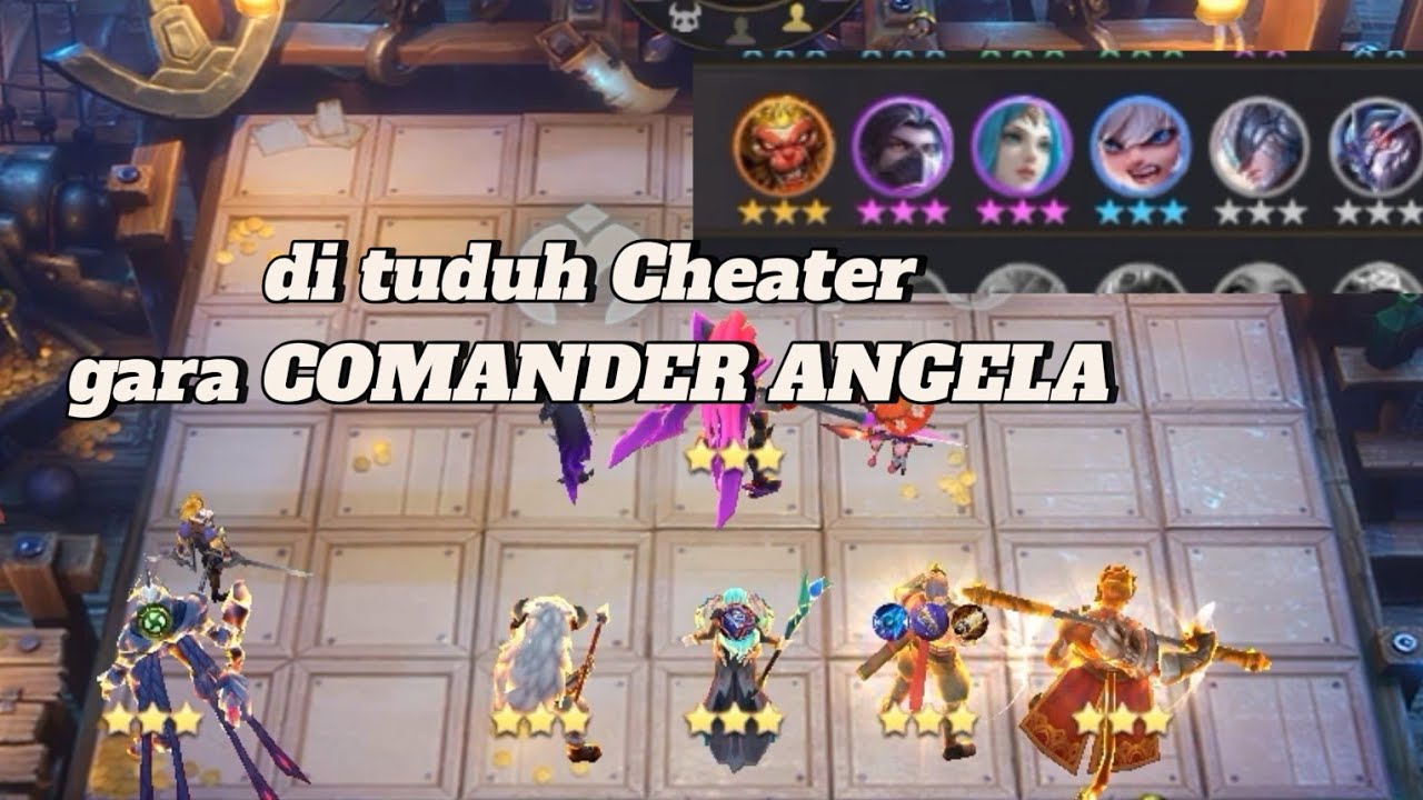 beginilah cara main comander Angela skill 3 magic chess, comander ...