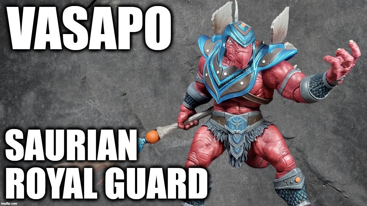 Armies of Ashmore VASAPO Review - Dinosaur Action Figure plus Royal ...