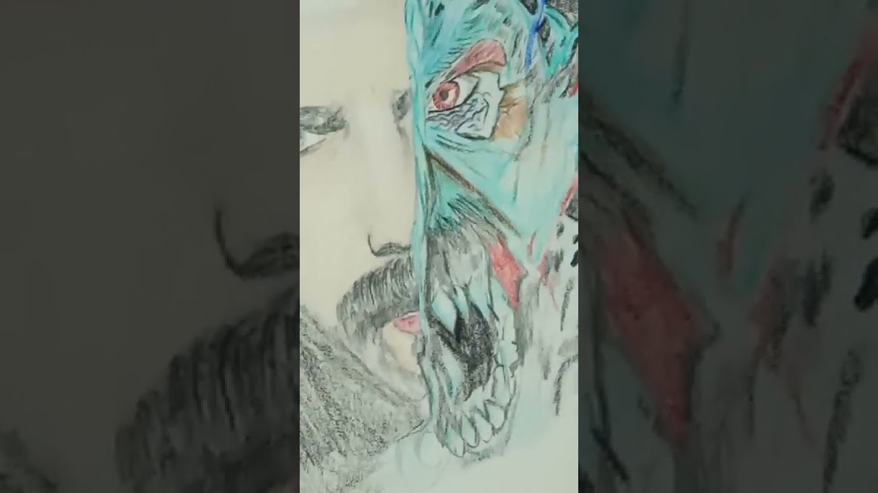 Morbius Short Drawing #drawing #shorts #jaredleto - YouTube