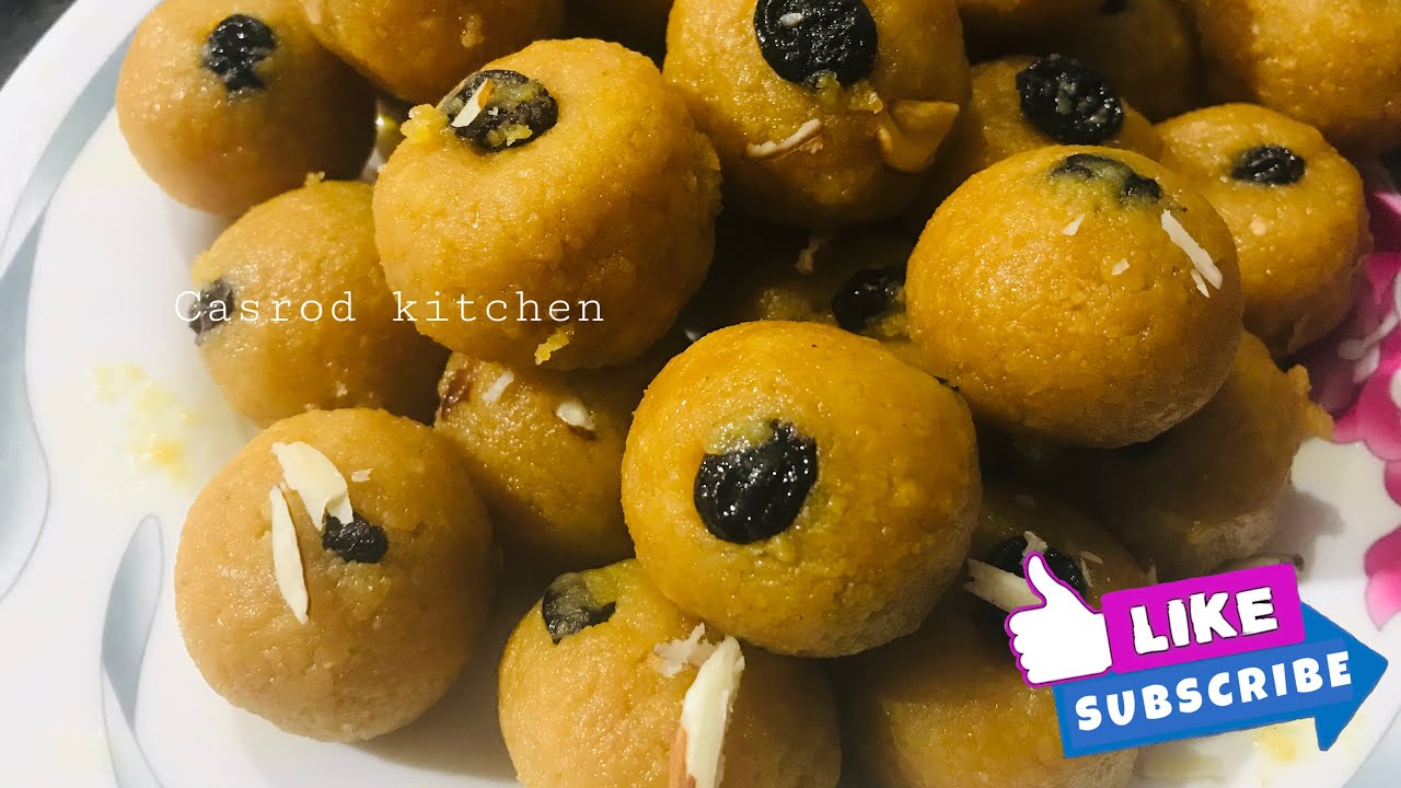 Ladoo recipe😋 soft ladoo| sweet - YouTube