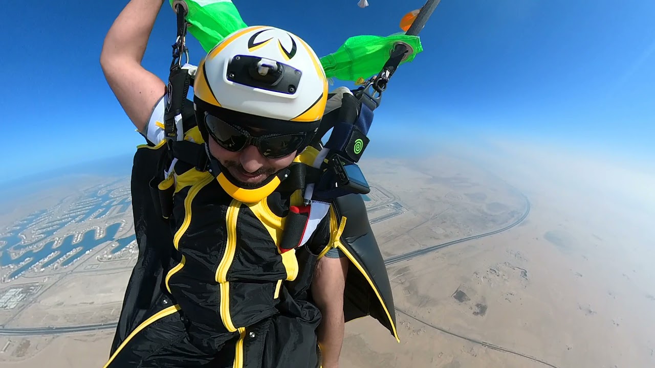 IntrudAir Barracuda 3 WINGSUIT At Skydive kuwait Alkhiran January/2022 ...