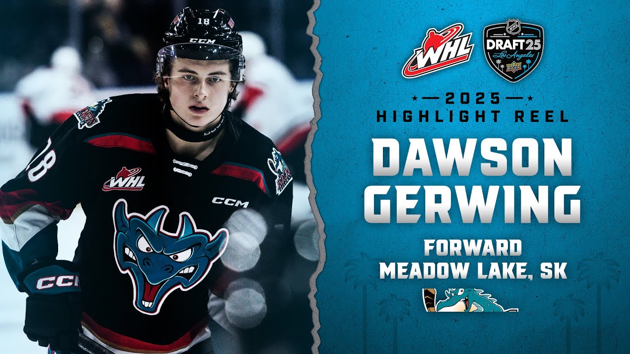 Dawson Gerwing - 2025 NHL Draft Highlight Reel - YouTube