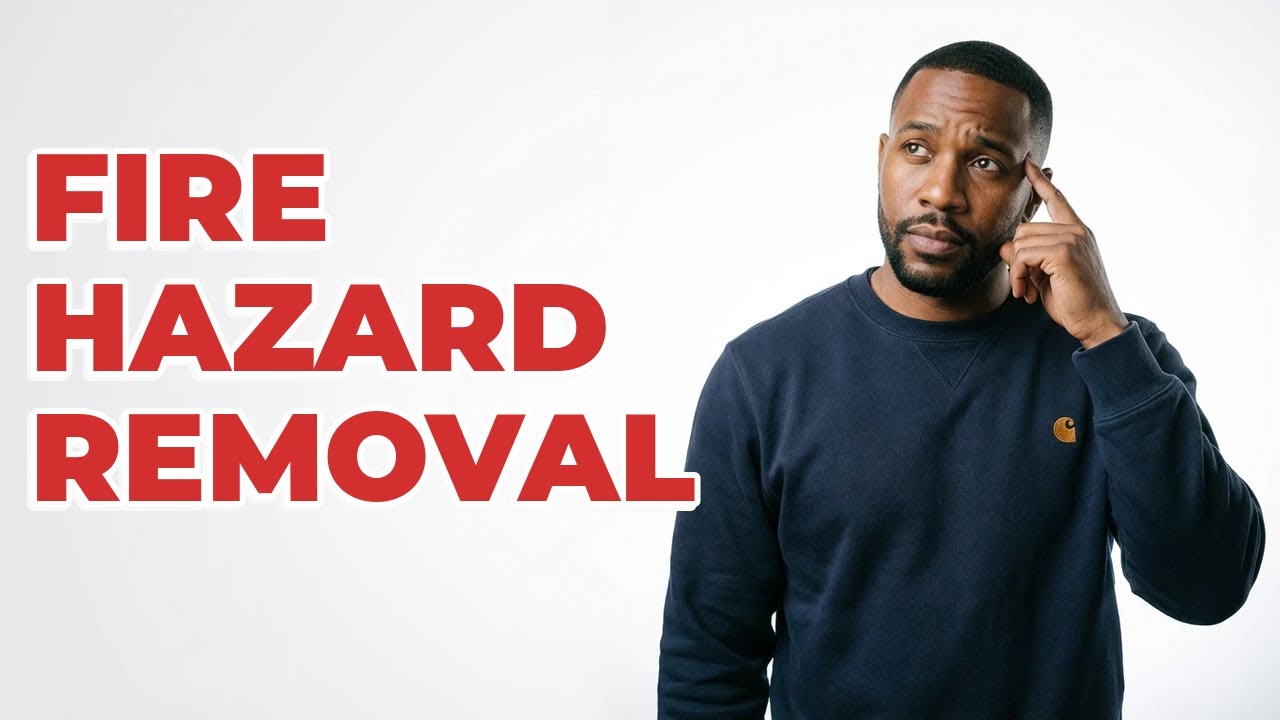 How Can I Safely Remove Sharp Objects After a Fire? - YouTube