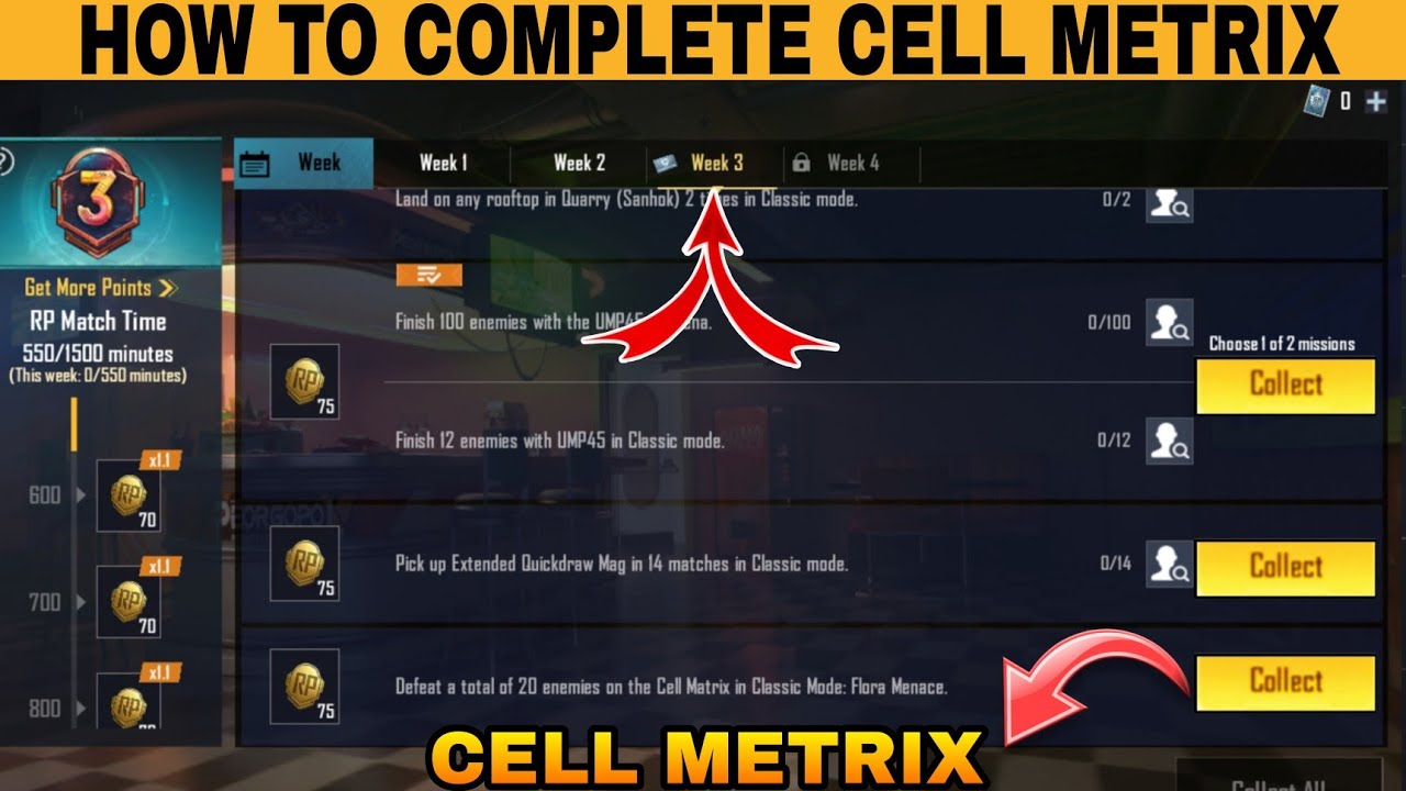 Defeat a total of 20 enemies on the Cell Matrix in Classic Mode: Flora ...