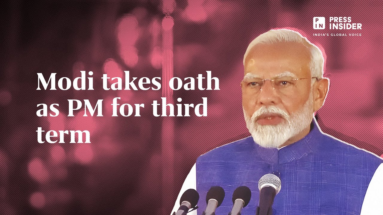 Modi takes oath as PM for third term | Press Insider | #narendramodi ...