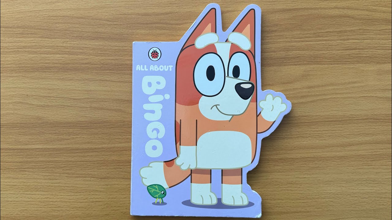 All About Bingo: Read Aloud Bluey Book for Children and Toddlers - YouTube