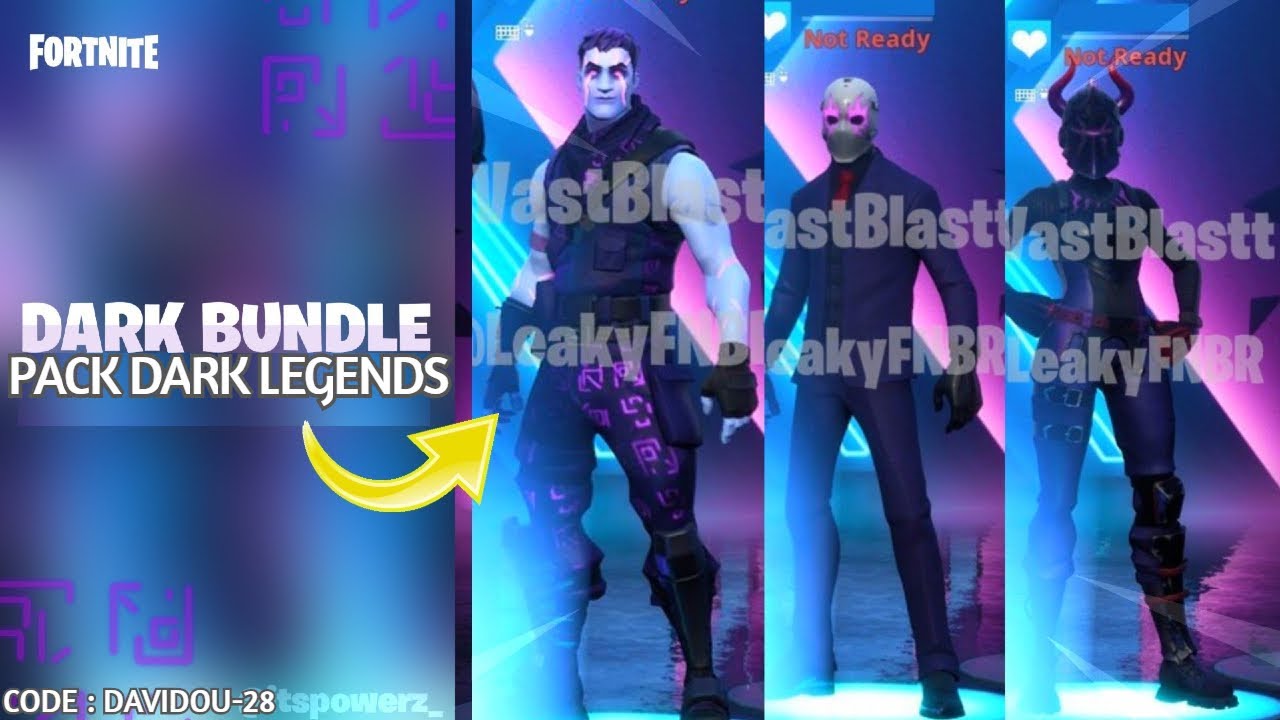 [LEAK] MAGNIFIQUE PACK DARK LEGENDS QUI ARRIVERA PROCHAINEMENT SUR ...