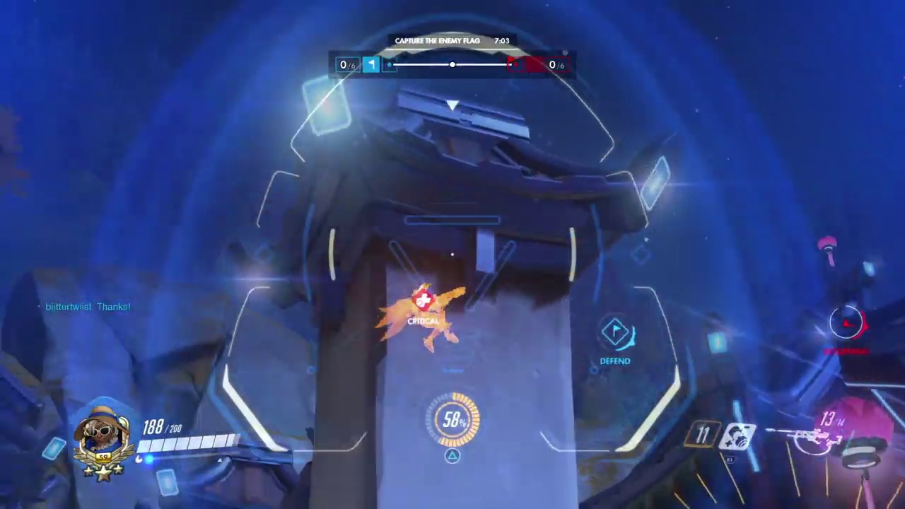 Overwatch Ana CTF Blitz Gameplay *Full Match* - YouTube