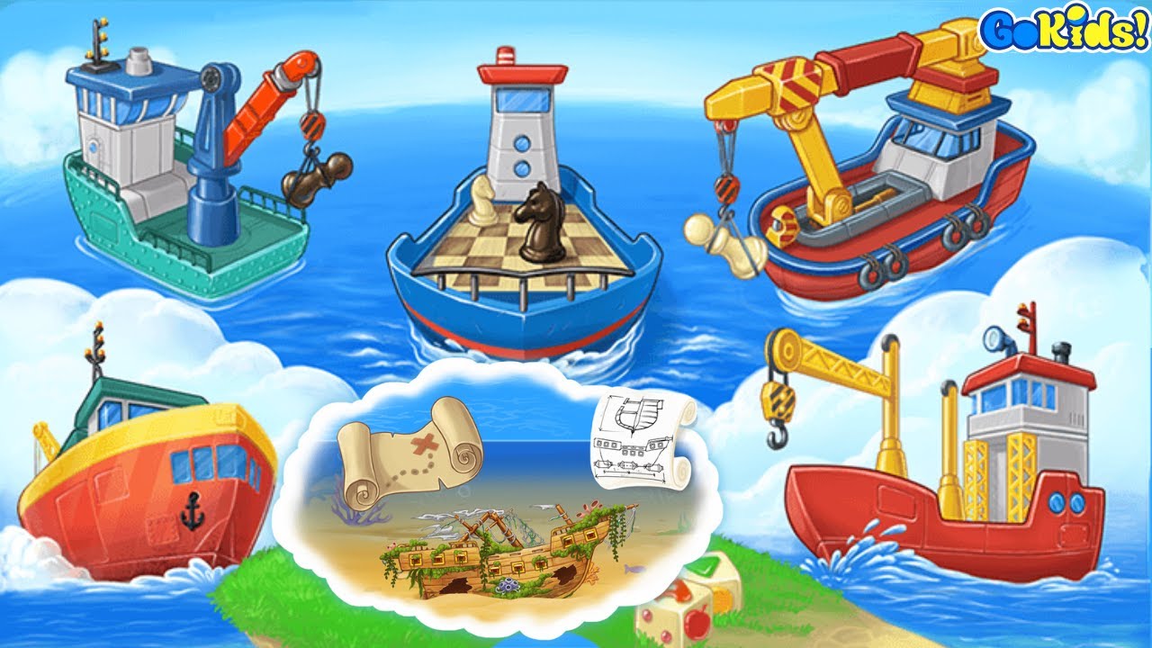 Ayo temukan kapal karam | Game build an island | Game edukasi | game ...