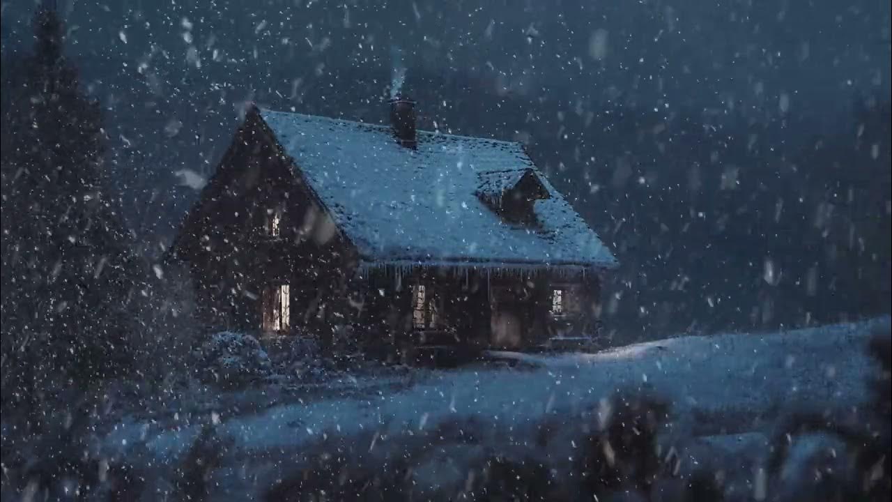 Extremely Strong Wind Sounds for Sleeping┇Heavy Blizzard & Icy Snowstorm Ambience┇Winter ...