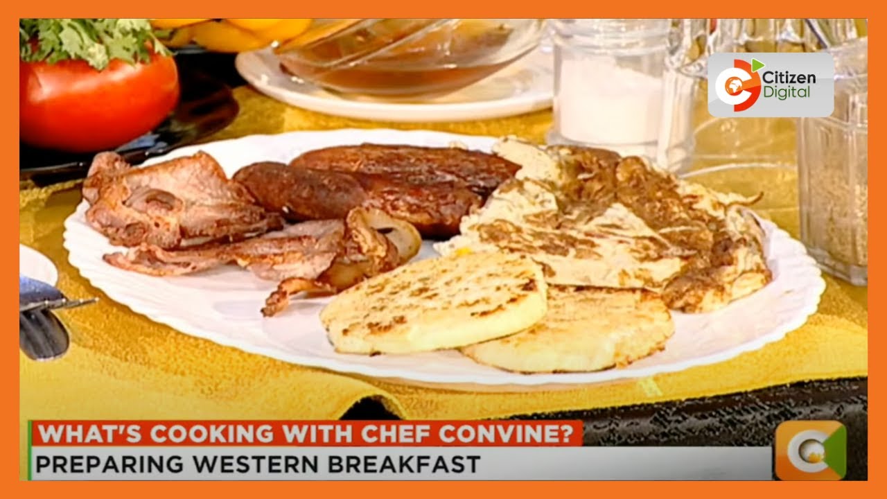 What's Cooking with Chef Convine | Preparing Western breakfast - YouTube