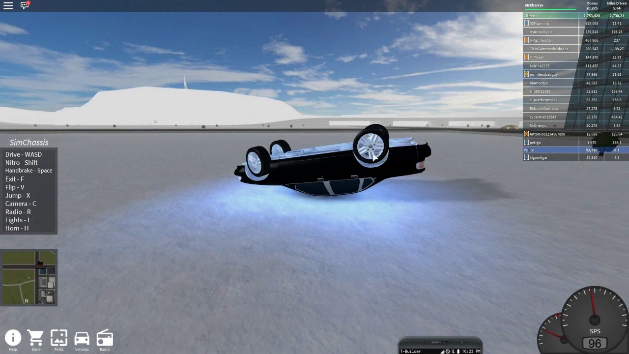 Roblox: Vehicle Simulator - Let's Play Ep2 - DRIFTING ON SNOW! - YouTube