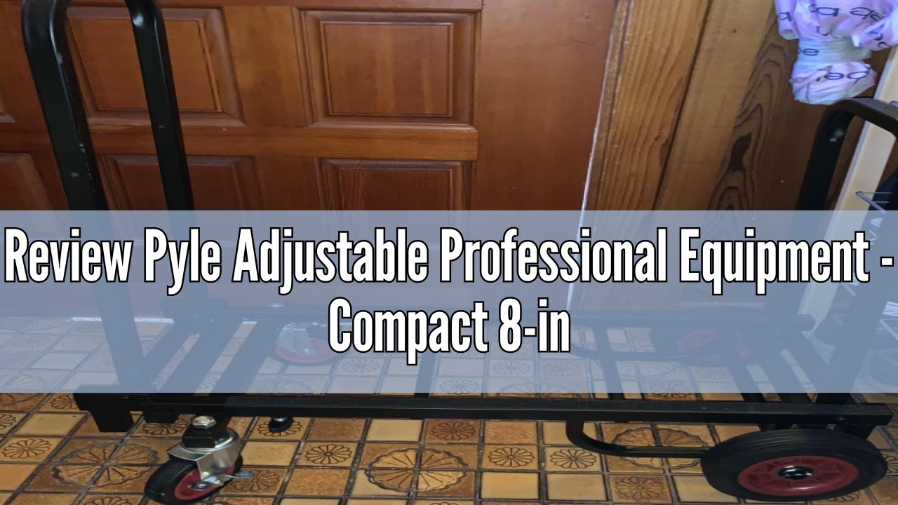Review Pyle Adjustable Professional Equipment - Compact 8-in-1 Folding ...