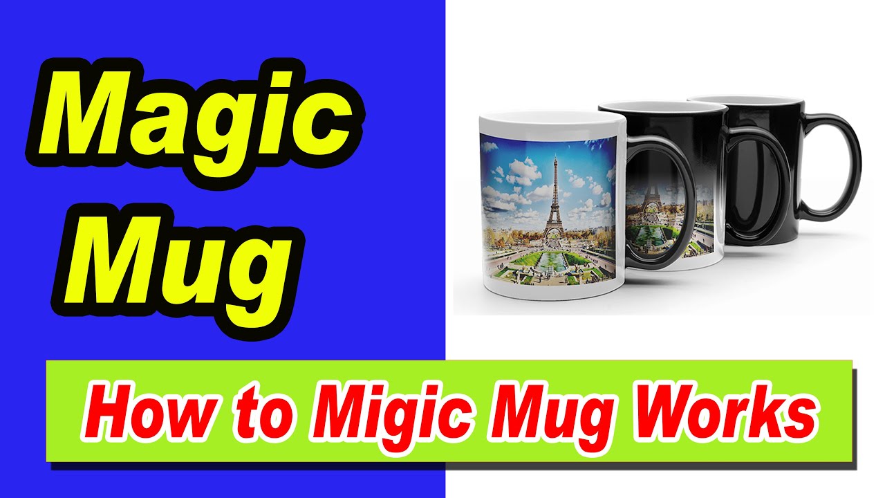 Magic Mug and Colour Mug | Sublimation Printing - YouTube