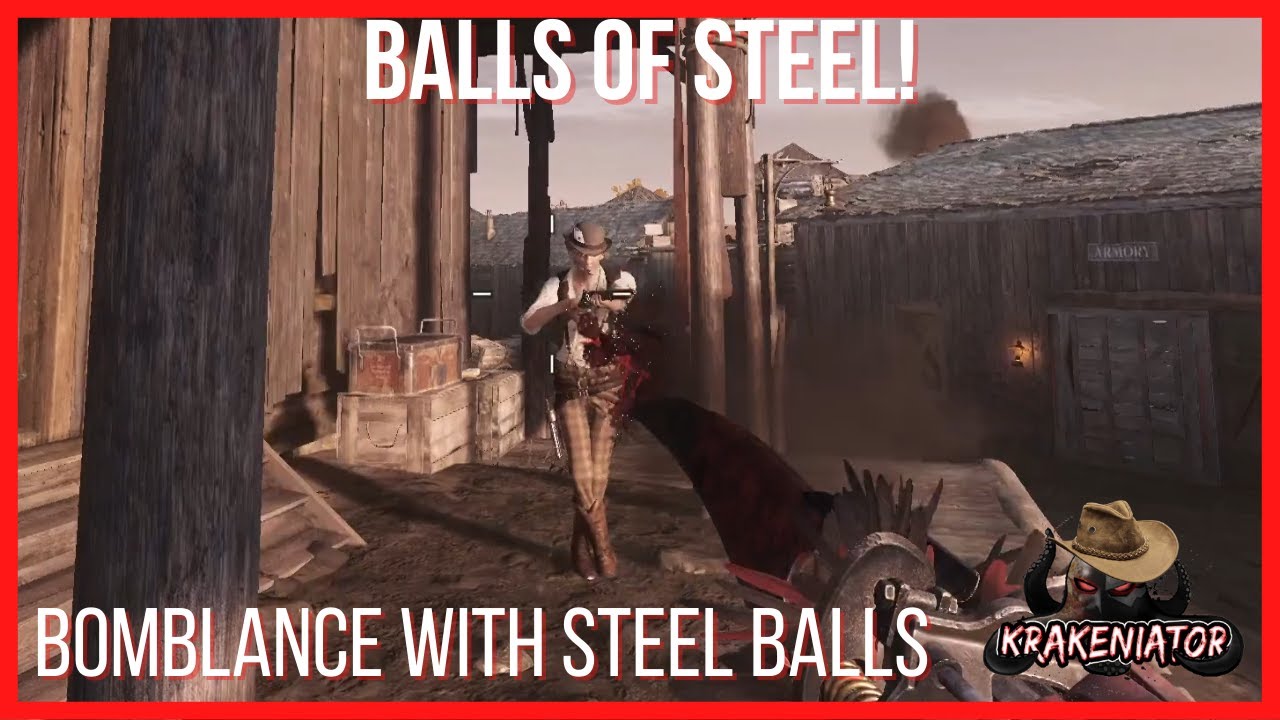 Balls of Steel! - Bomb Lance with Steel Balls #huntshowdown - YouTube
