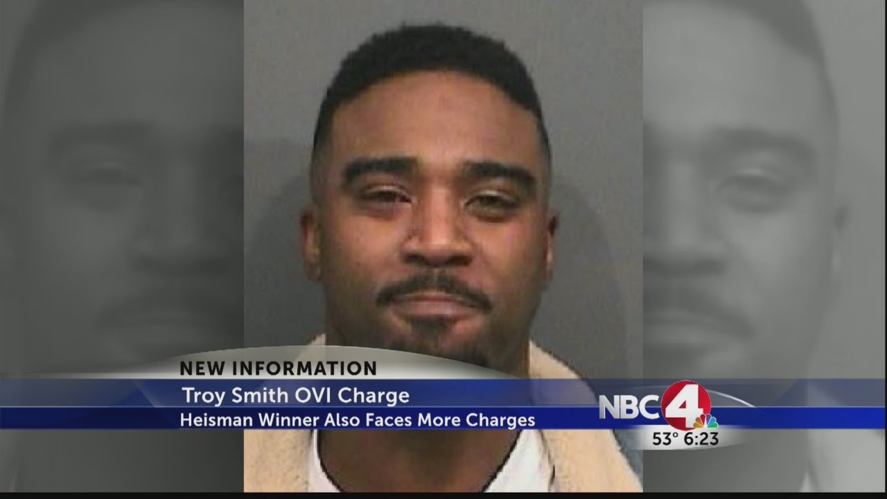 Troy Smith arrested on OVI charge - YouTube