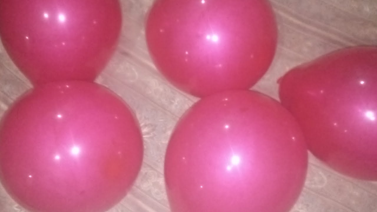 Fun Balloon Pop Part 5 | Asmr Balloons |Girls Popping Balloons - YouTube