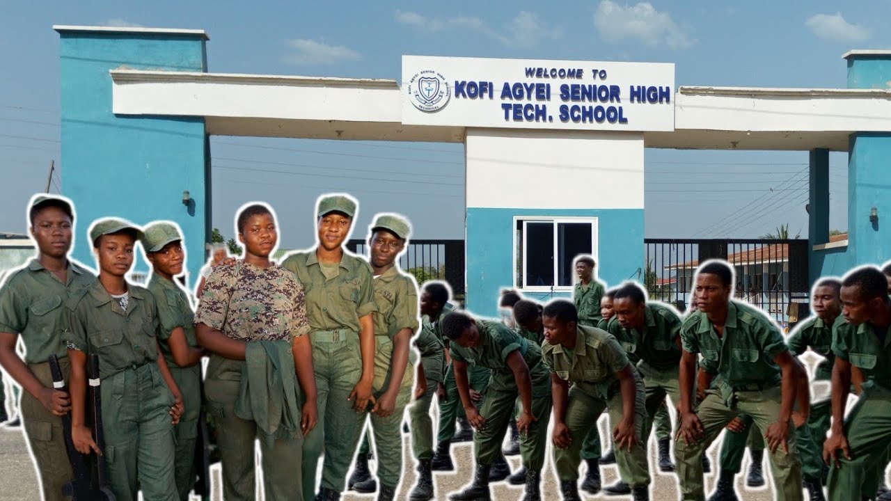Kofi Agyei SHS Cadet Talent Show Performance #viralvideo - YouTube