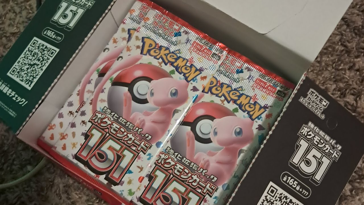 5 Japanese 151 Packs! - YouTube