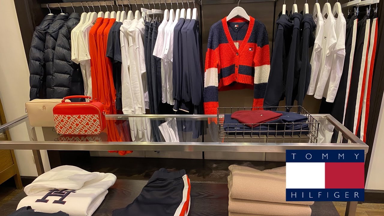 [4k] Tommy Hilfiger new clothes for spring and summer - YouTube