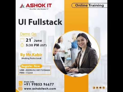 UI Fullstack - New Batch #uifullstack #uifullstacktraininginhyderabad - YouTube