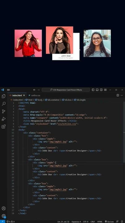 Css Responsive Card Hover Effects Htmland Css Frontend Html Css Short Youtube
