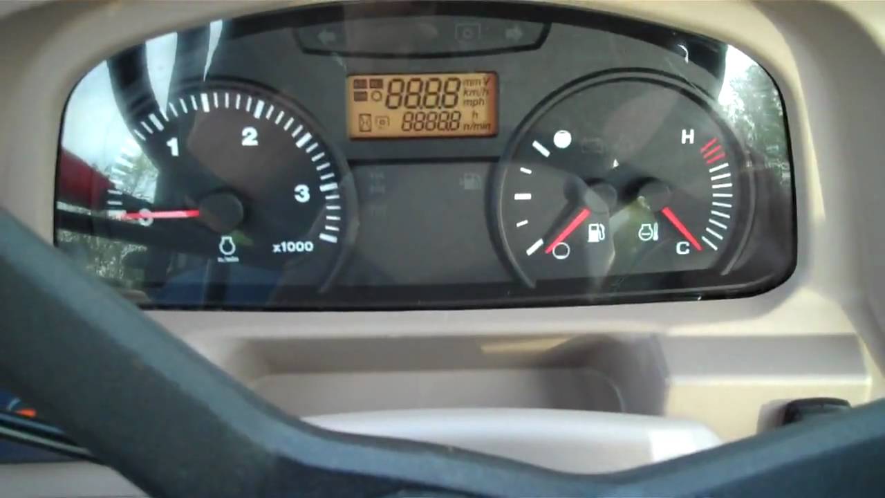 Kubota M7040 HDC Tractor - YouTube