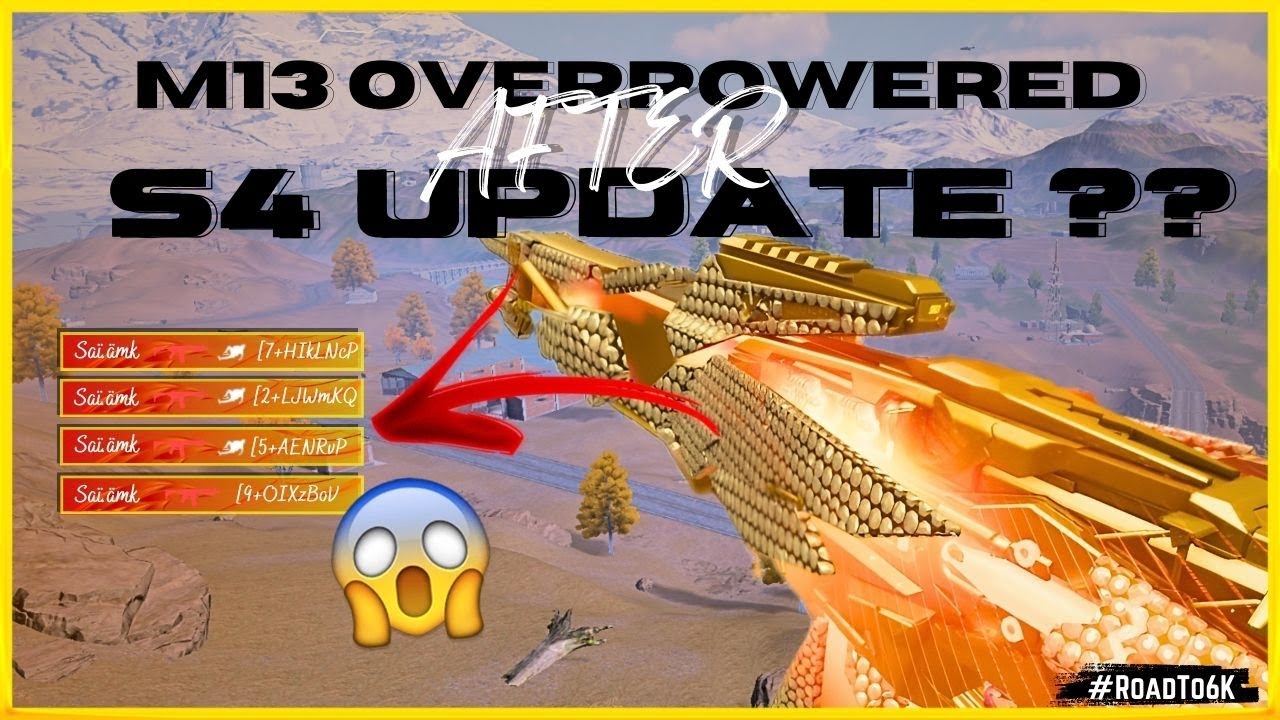 M13 is so powerful this season after buff 🔥🤯 | Best gunsmith build ...