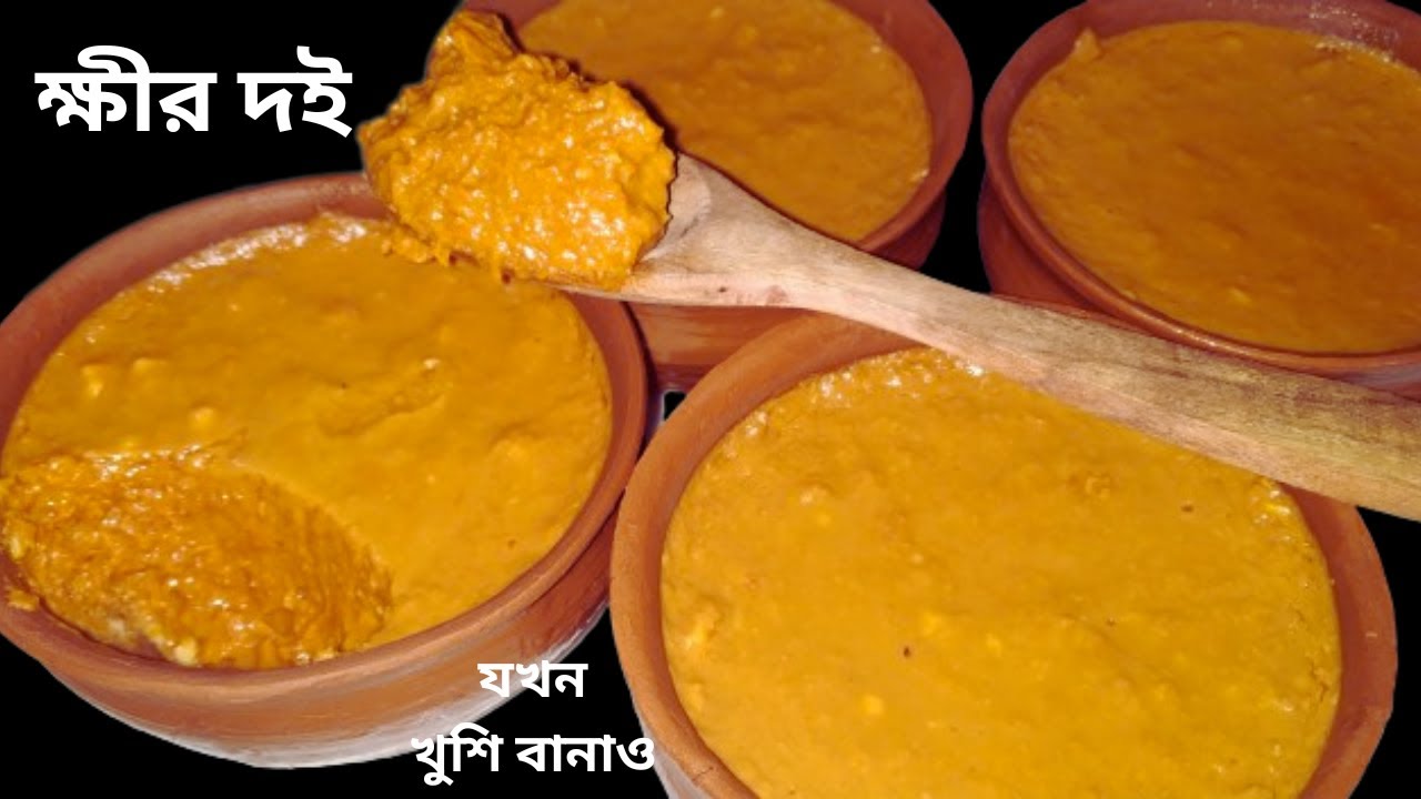 নবদ্বীপের বিখ্যাত দই এবার জামাই ষষ্ঠীতে | Kheer Doi |ক্ষীর দই ...