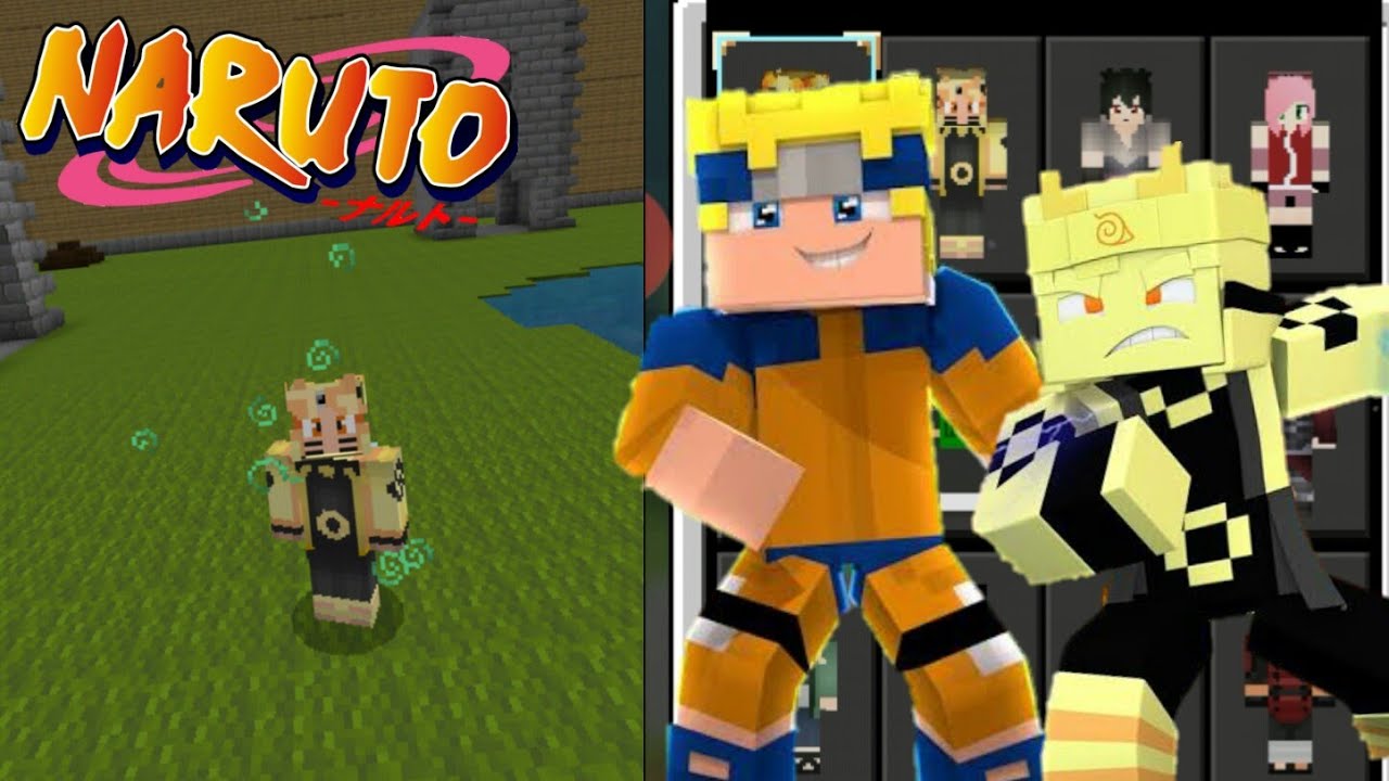 Skin Pack De Naruto Para O MCPE 1.15 - YouTube