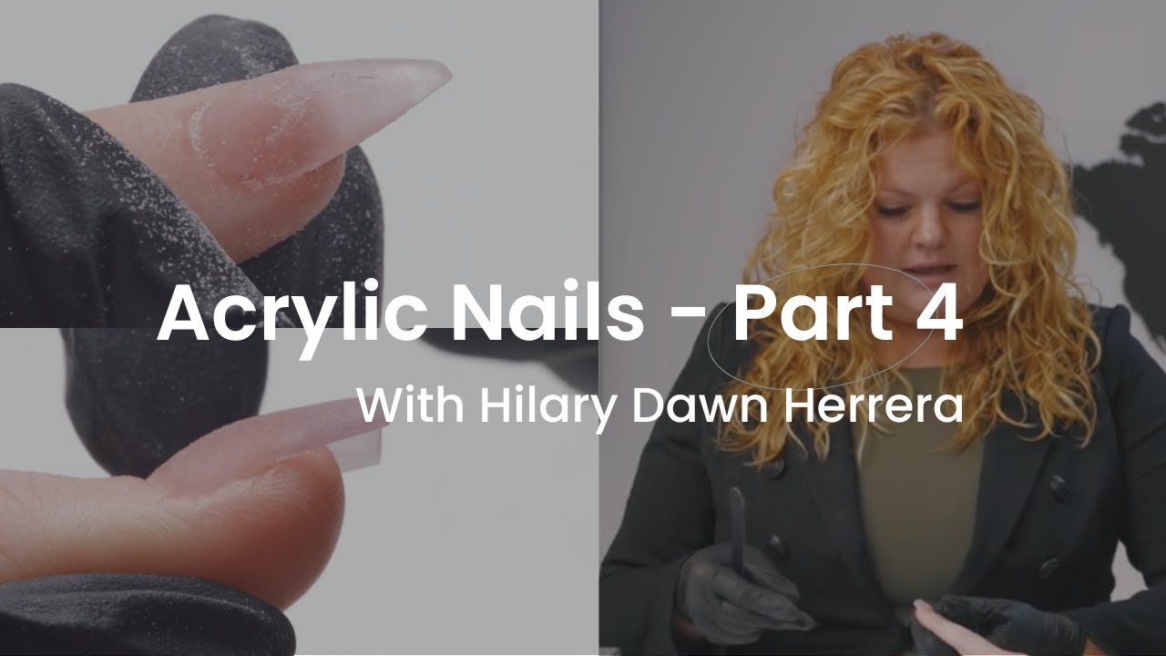How to do Acrylic Nails (Part 4) - YouTube