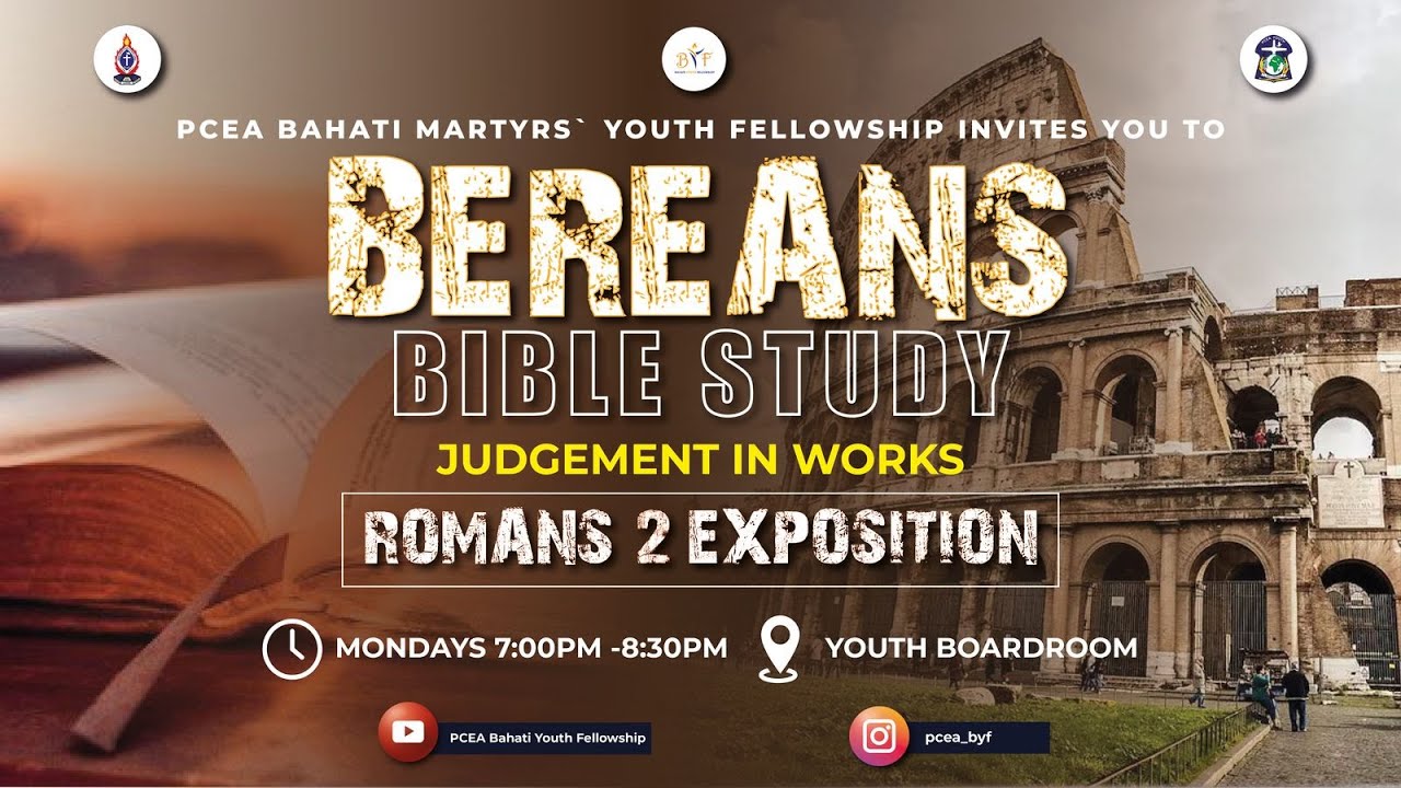 Romans 4:9-12 - Bereans Bible Study - YouTube