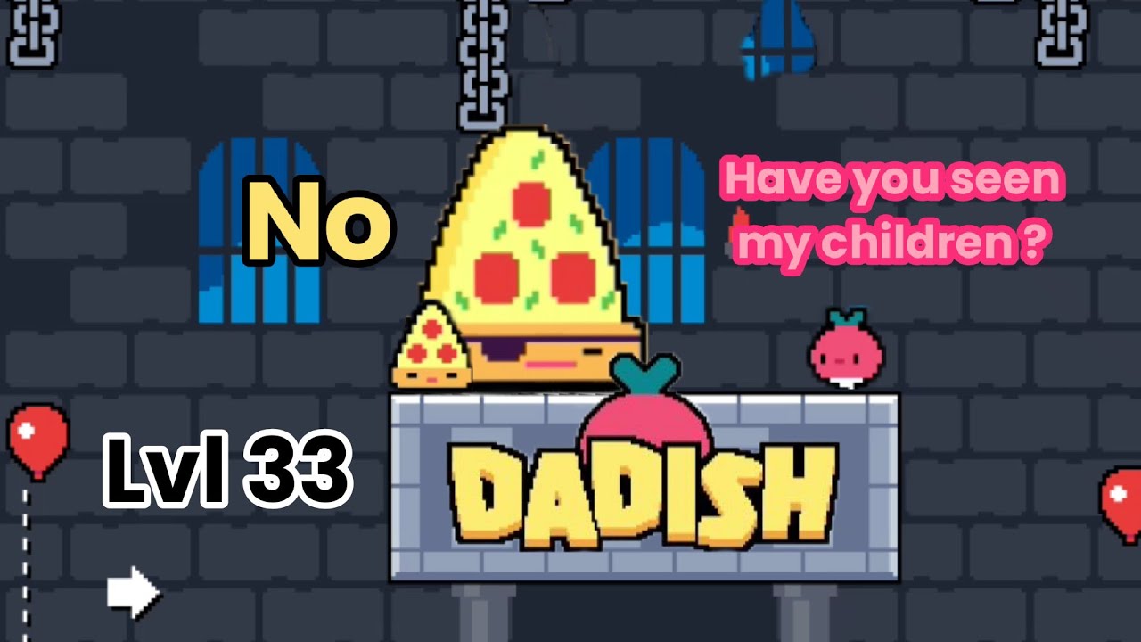 Dadish game play level 33 tutorial - YouTube