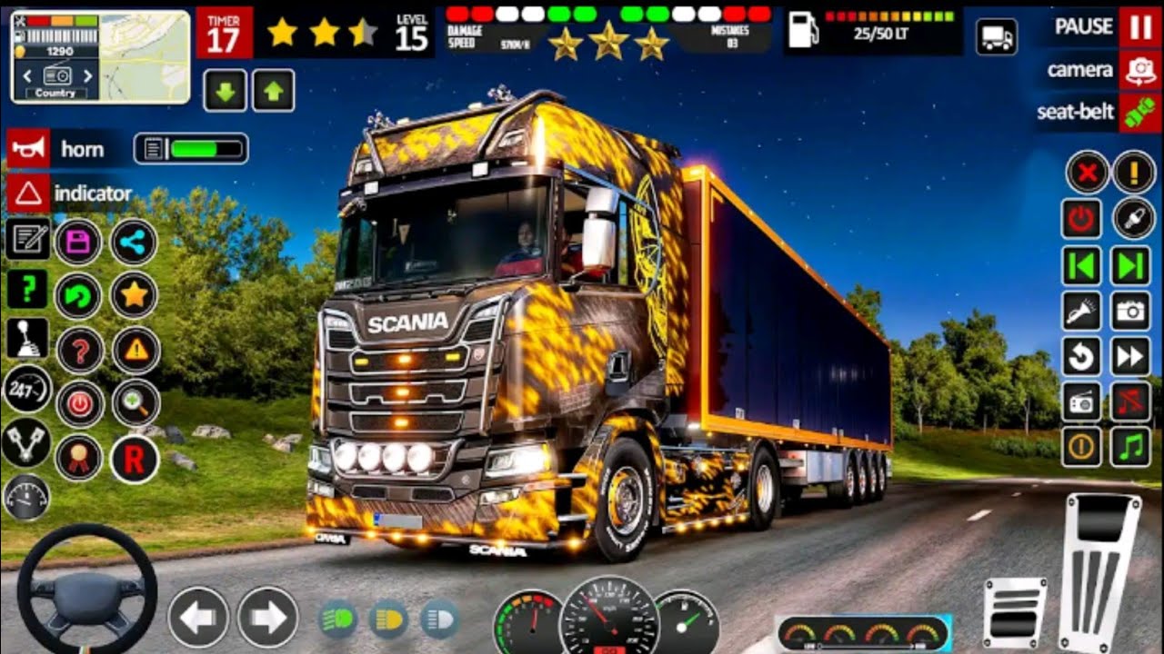 Drive Huge Trucks in 3D Game World Android Gameplay... - YouTube