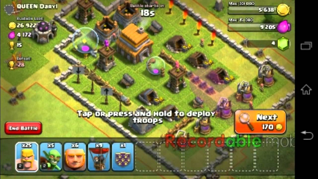 Clash Of Clans |Th5 Attack strategy| - YouTube