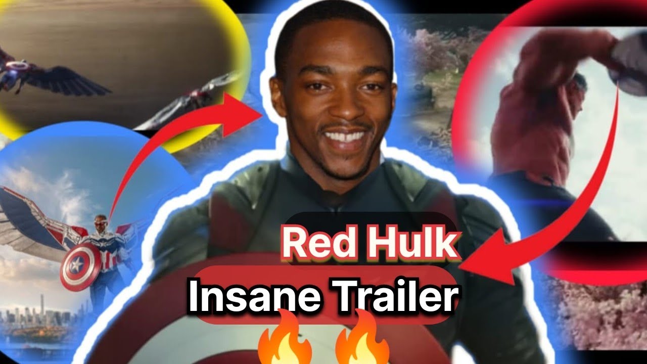 Red Hulk 🔥| Captain America: Brave New World teaser trailer review ...